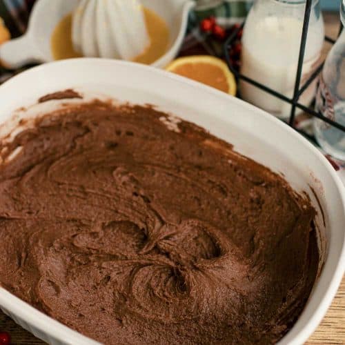 Easy, Fudge Chocolate Orange Pudding Cake [Holiday Approved Recipe]