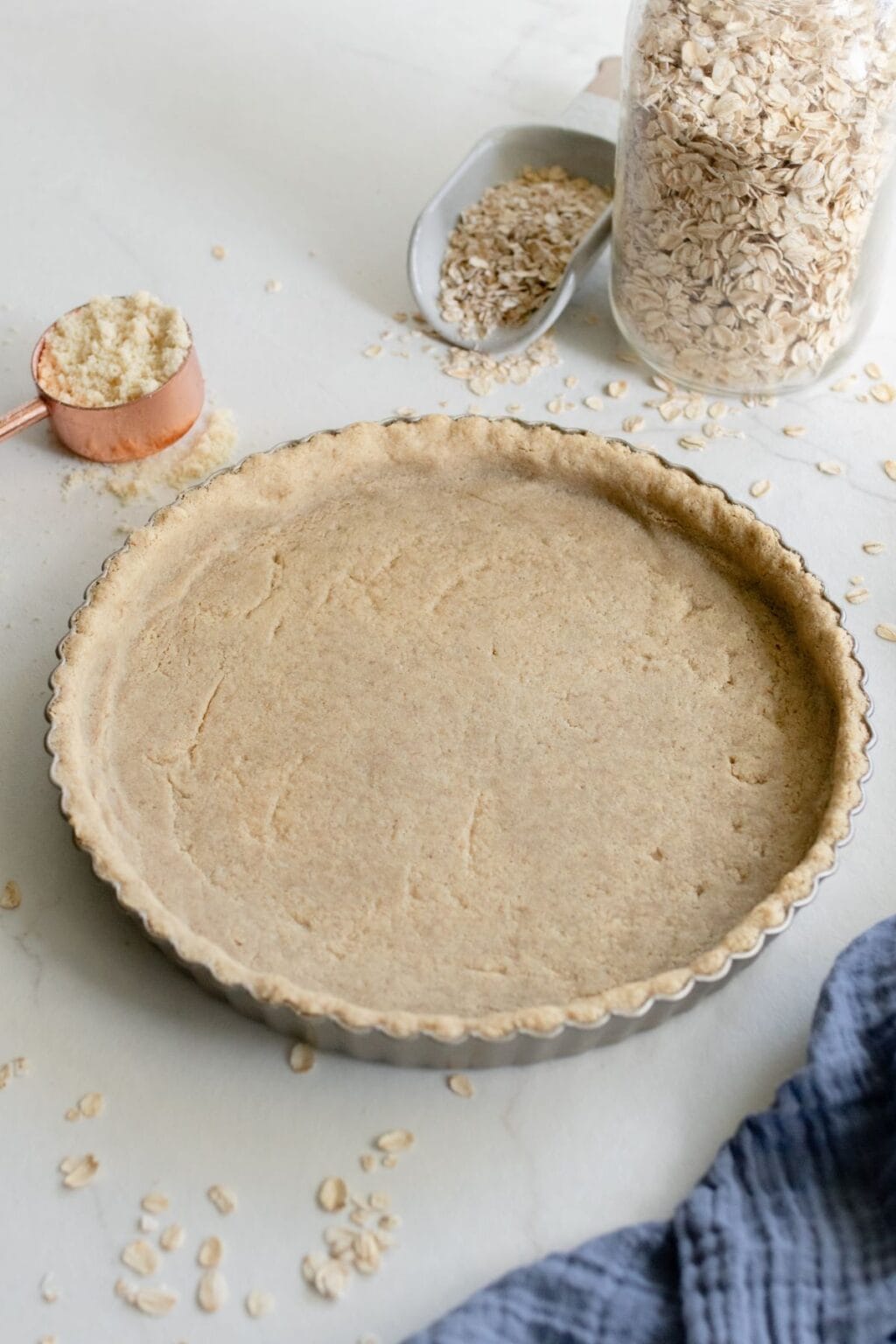 Oat Cookie Tart Crust - Life Around The Table