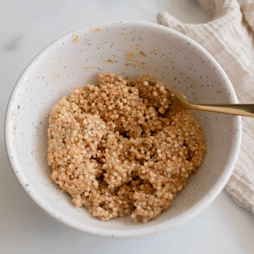 Puffed Quinoa Bites - Life Around The Table