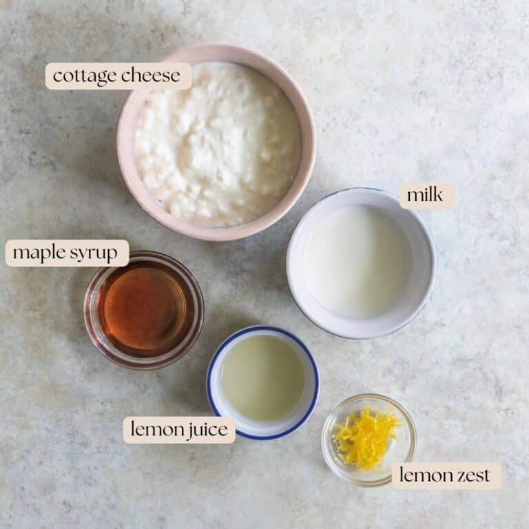 Cottage Cheese Lemon Ice Cream - Life Around The Table